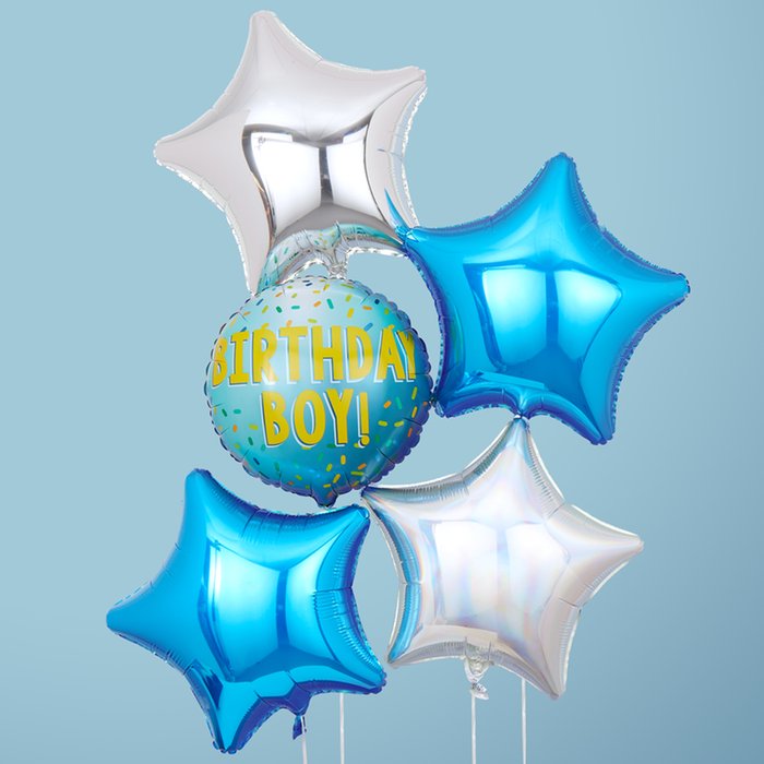 Birthday Boy Balloon Bundle | Moonpig