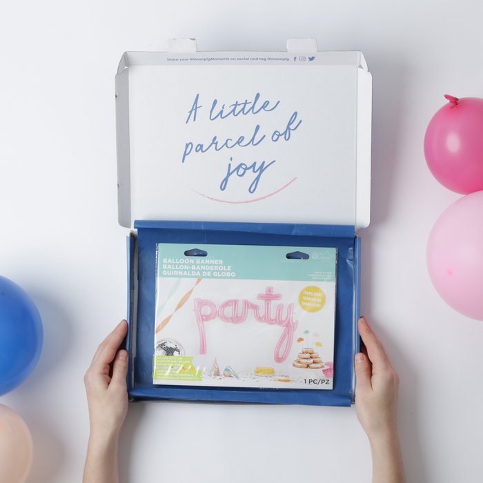 Letterbox Pink Party Balloon | Moonpig