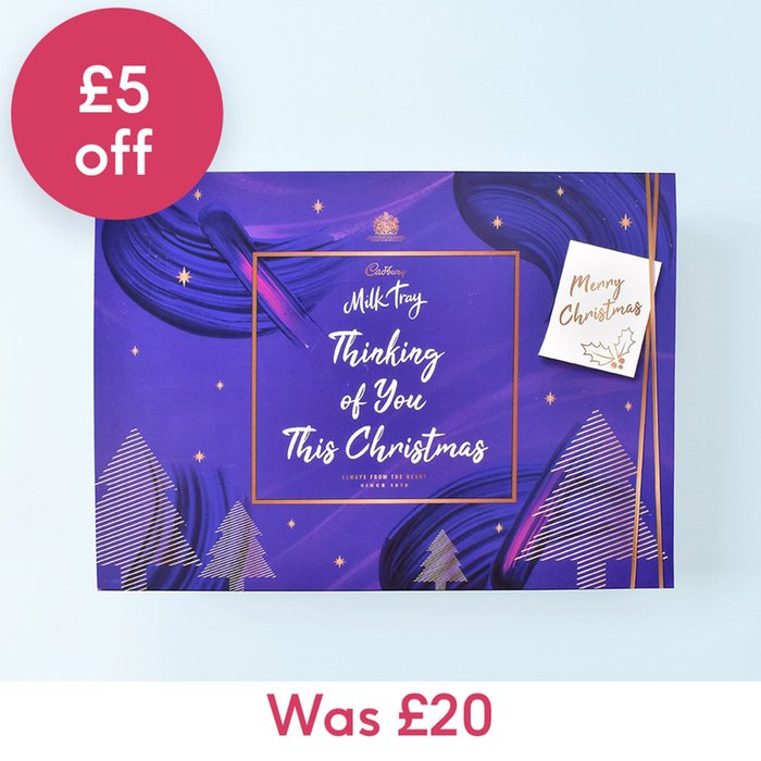 Cadbury's Sending Lots of Love This Christmas Milk Tray (530g) | Moonpig