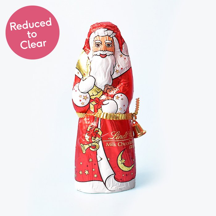 Lindt Chocolate Santa (125g) | Moonpig