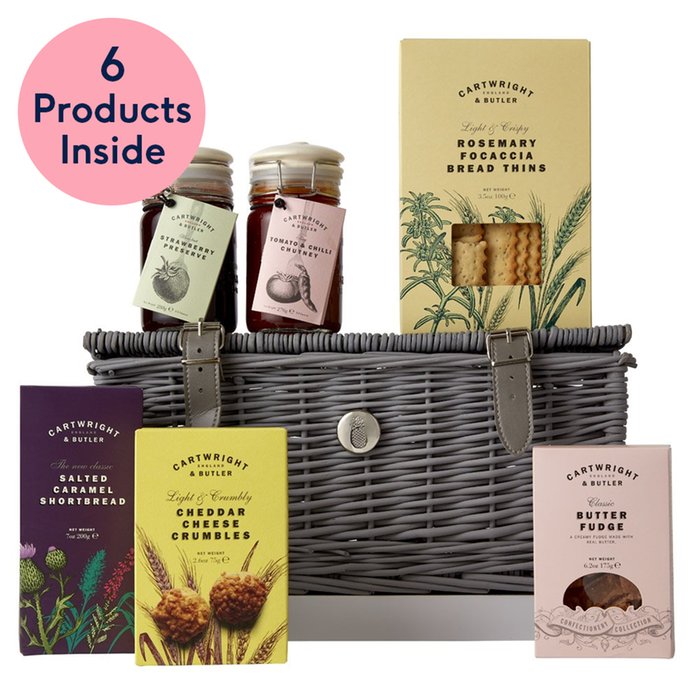 Cartwright & Butler Brew & Biscuits Tin Hamper | Moonpig