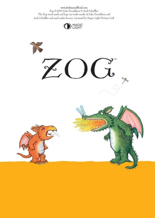 Zog birthday card | Moonpig
