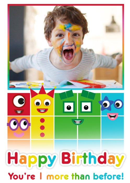 Numberblocks Time For Tricks 6th Birthday Card | Moonpig