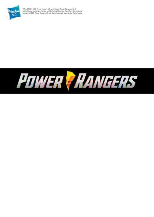 Power Rangers Personalised Birthday Card | Moonpig