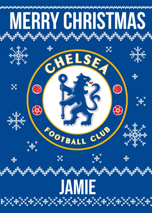 Chelsea FC Christmas Card | Moonpig