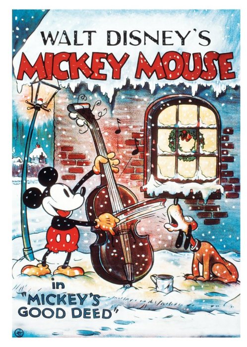Disney Classic Mickey's Good Deed Card | Moonpig