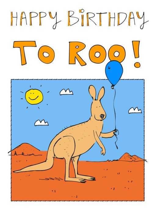 Happy Birthday To Roo Card | Moonpig