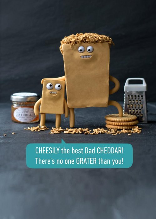 Cheese Pun Fathers Day Card | Moonpig