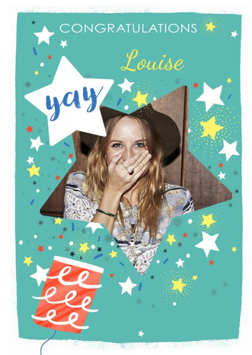 Paperlink Photo Upload Cute Illustrations Congratulations Card | Moonpig