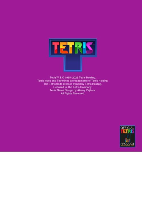 Tetris Gaming Stack It Up Photo Upload Birthday Card | Moonpig