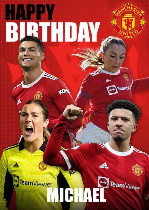 Manchester United Birthday Cards | Moonpig