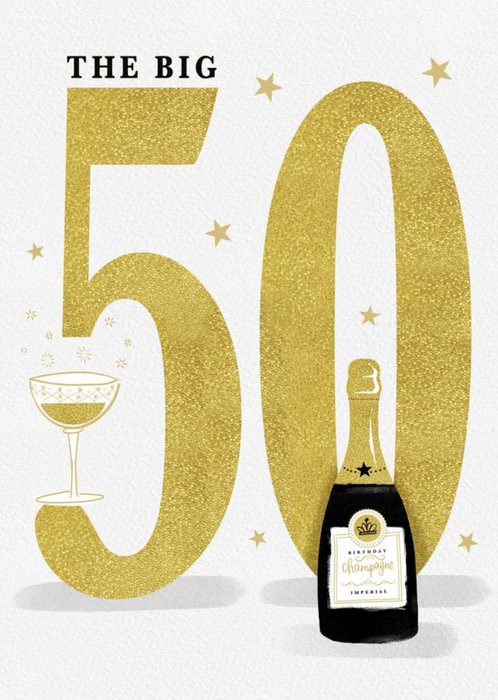 The Big 50 Birthday Card | Moonpig