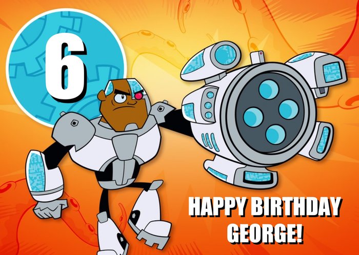 Teen Titans Go Birthday Card | Moonpig