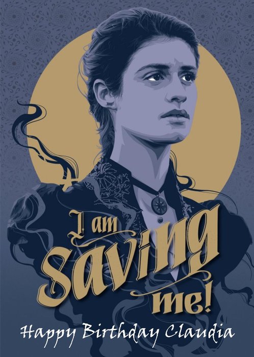 The Witcher Yennefer I Am Saving Me Birthday Card | Moonpig