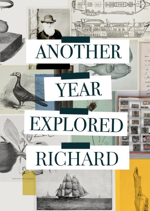 Natural History Museum Another Year Explored Birthday Card | Moonpig