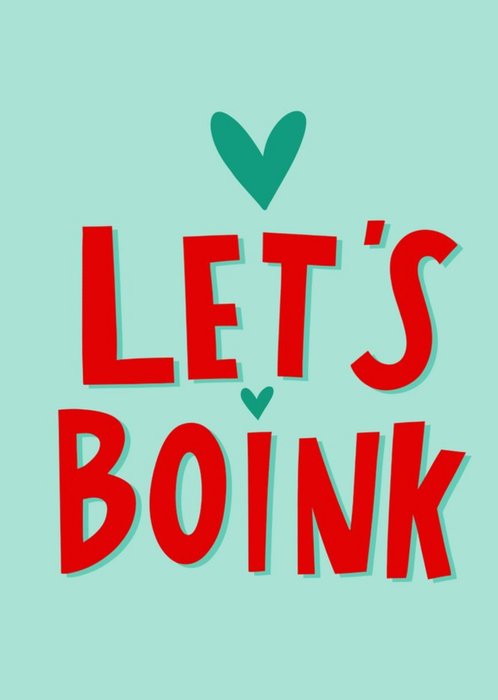 Let's Boink Card | Moonpig