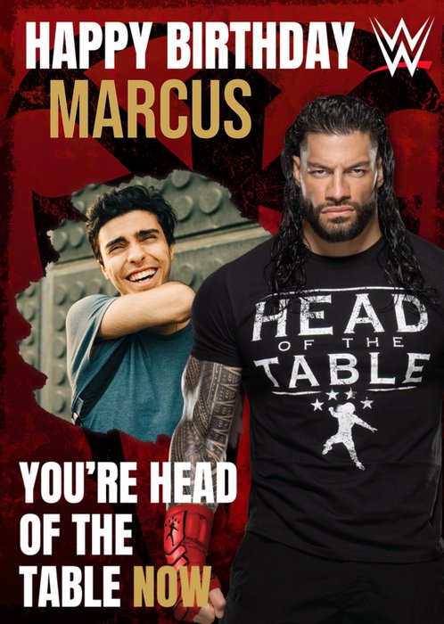 WWE Photo Upload Birthday Card | Moonpig