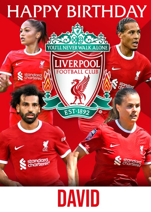 Liverpool FC Birthday Card | Moonpig