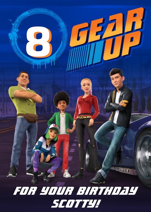 Fast And Furious Spy Racers Gear Up For Your Birthday Card | Moonpig