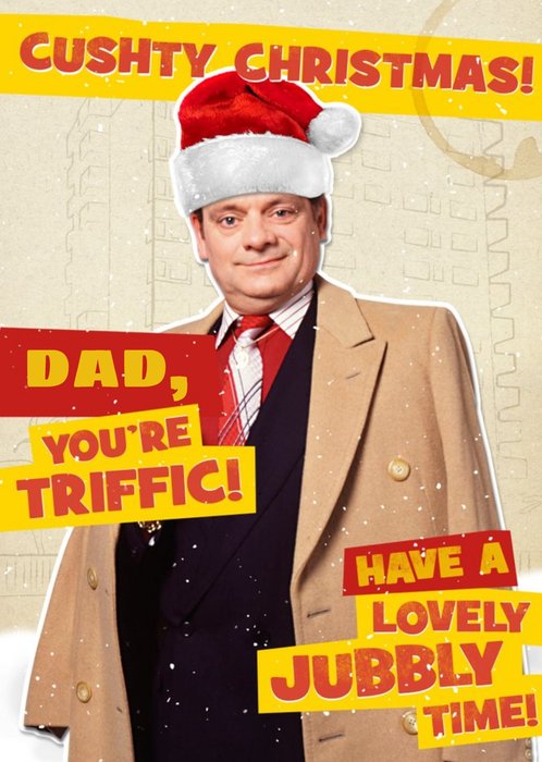 Only Fools And Horses Cushty Christmas Card | Moonpig