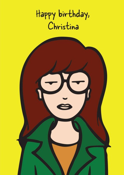 MTV Classic Daria Birthday Car | Moonpig