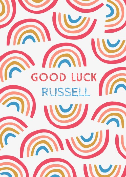 Natalie Alex Designs Arty Trendy Illustrated Good Luck Card | Moonpig