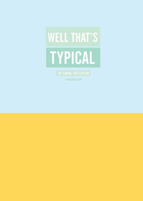 You're A Typical Old Bogan Personalised Happy Birthday Card | Moonpig