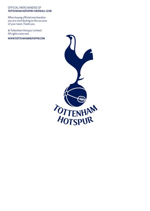 Number 1 Spurs Fan Christmas Card | Moonpig