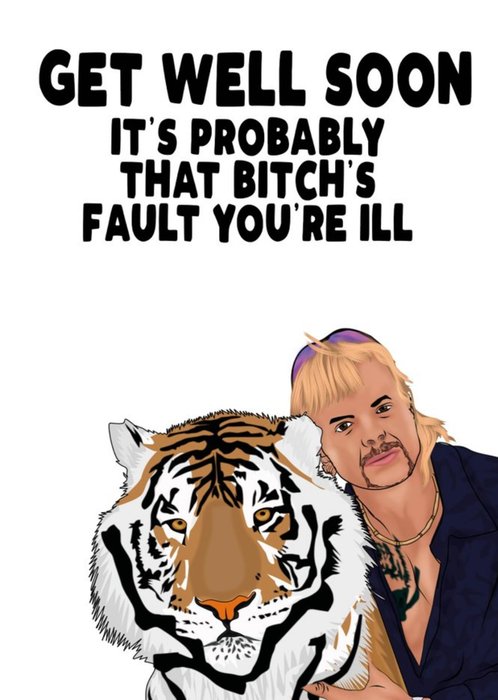 Rude Get Well Soon Card | Moonpig