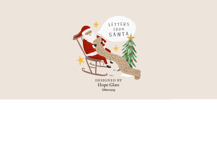 Traditional Letter From Santa Hand Painted Personalised Photo Upload ...
