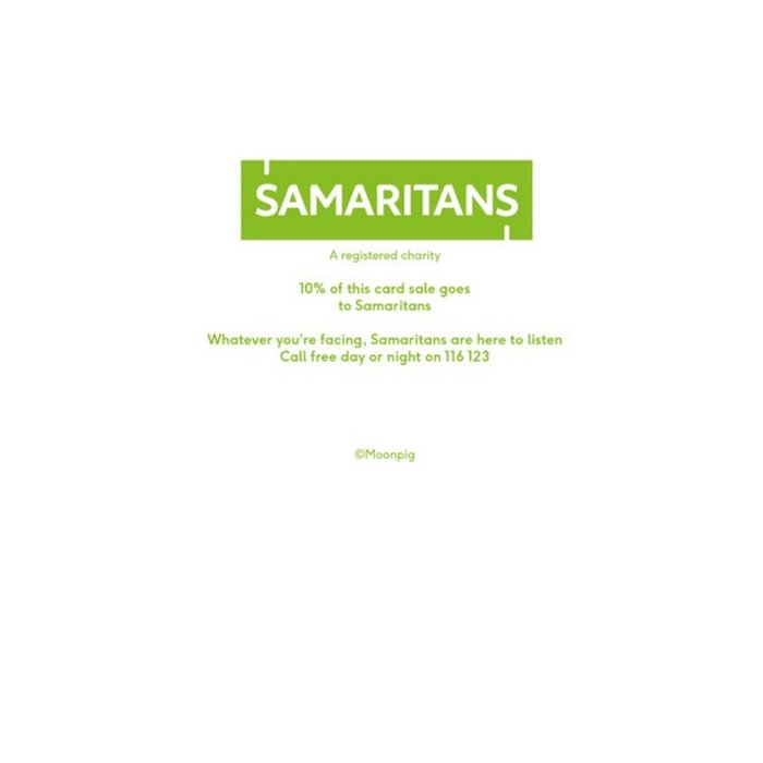 Samaritans Charity Card | Moonpig
