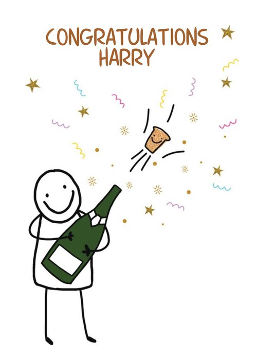 Paperlink Cute Illustrations Congratulations Card | Moonpig