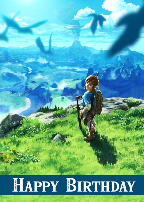 Nintendo The Legend of Zelda Photographic Birthday Card | Moonpig