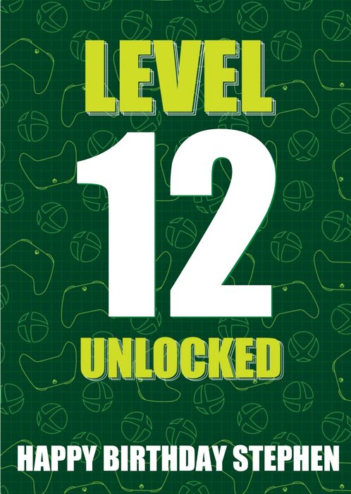 Xbox Level Unlocked Birthday Card | Moonpig