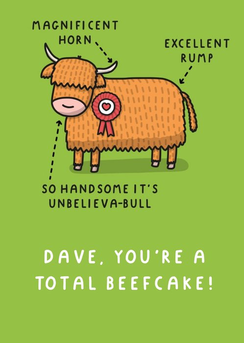 Total Beefcake Card | Moonpig