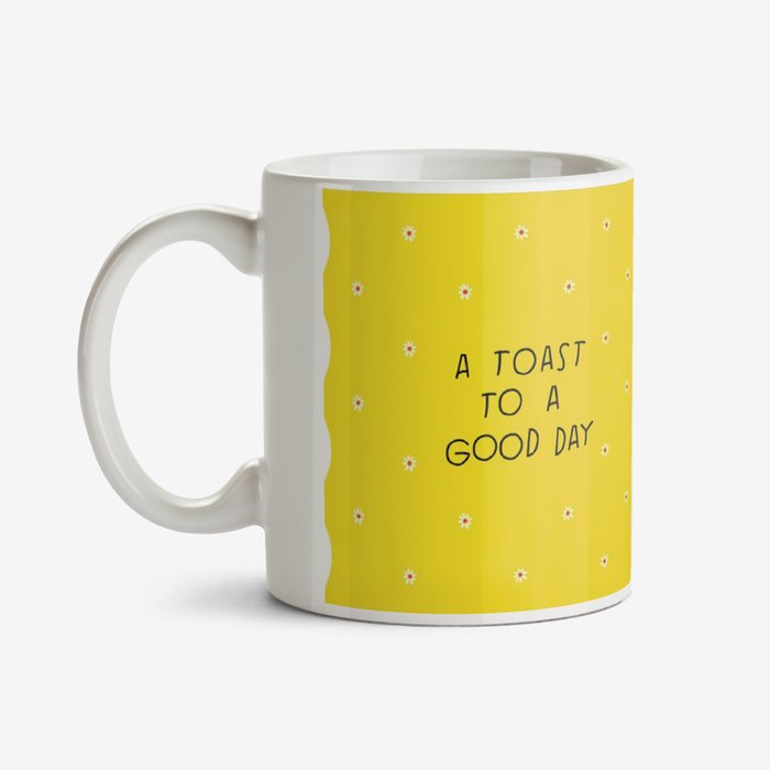 Kate Smith Co. Toast To A Good Day Mug | Moonpig