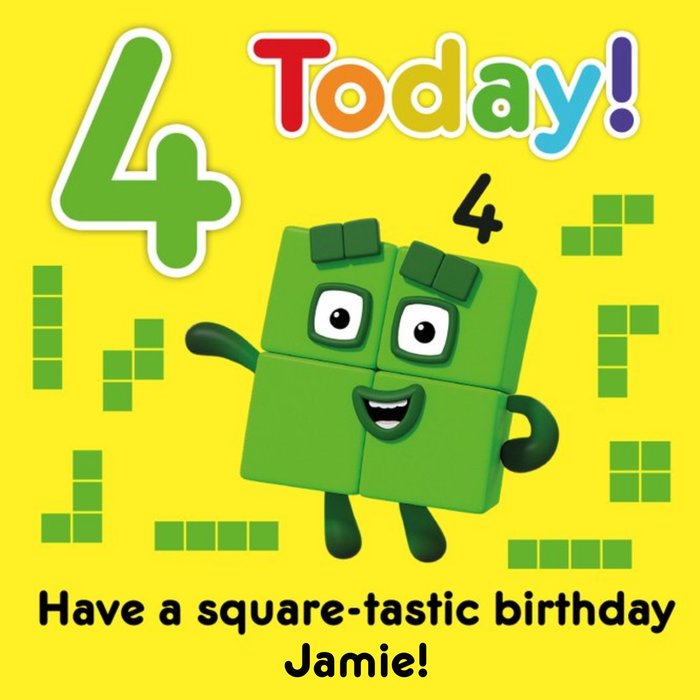 Numberblocks Time For Tricks 6th Birthday Card | Moonpig