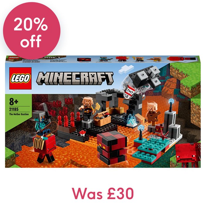 LEGO Minecraft Nether Bastion (21185) | Moonpig