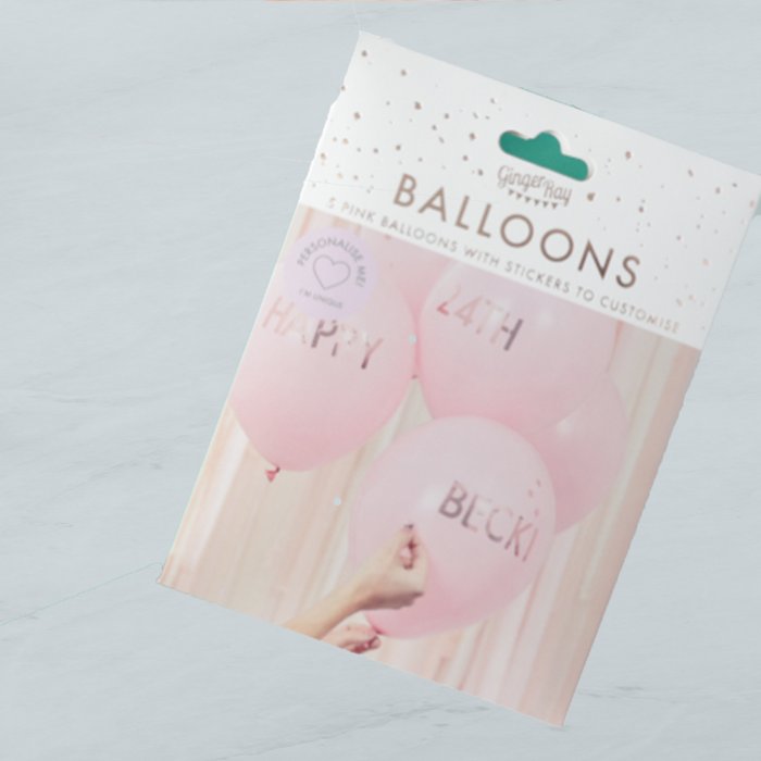 Letterbox Customisable Balloons | Moonpig