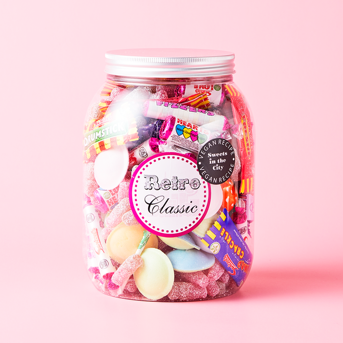 Retro Classics Sweet Jar (1kg) | Moonpig