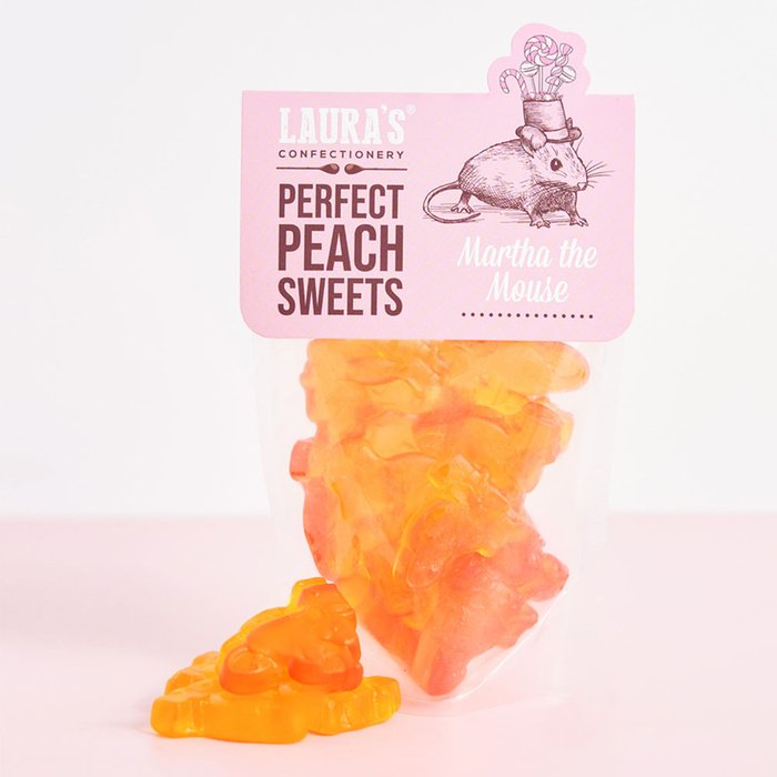 Laura's Confectionery Martha the Mouse Pouch (140g) | Moonpig