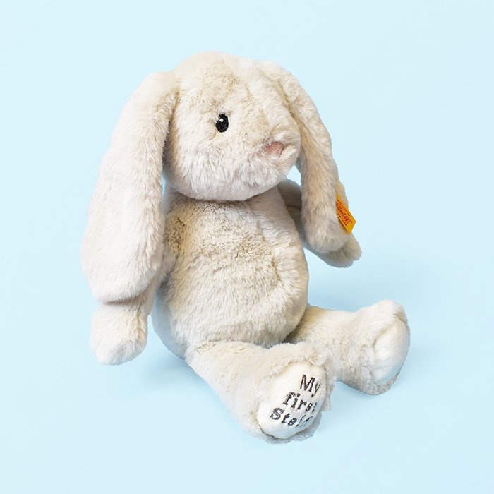 My First Steiff Hoppie Rabbit Soft Toy | Moonpig