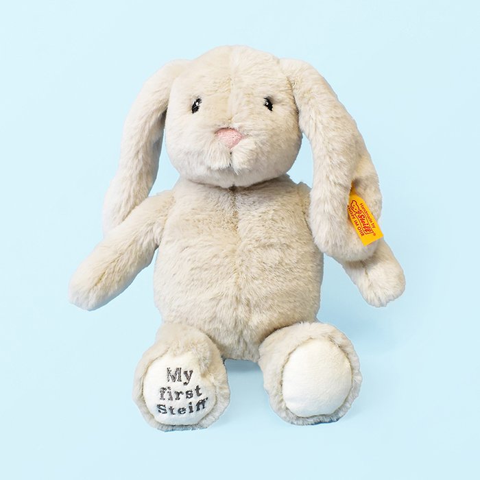 My First Steiff Hoppie Rabbit Soft Toy | Moonpig