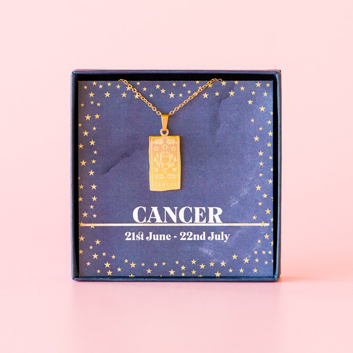 Cancer Zodiac Necklace | Moonpig